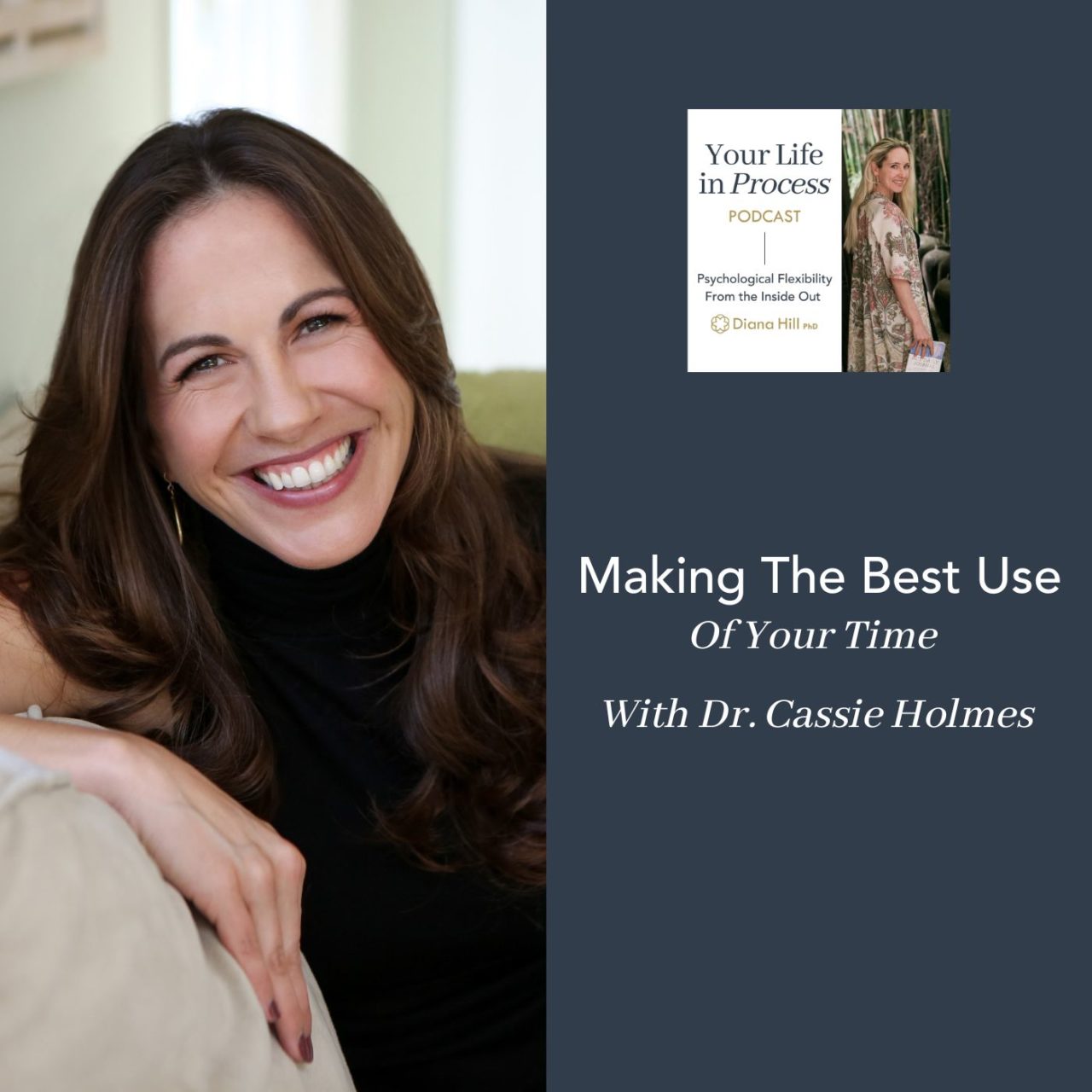 Making The Best Use Of Your Time With Dr. Cassie Holmes - Dr. Diana Hill